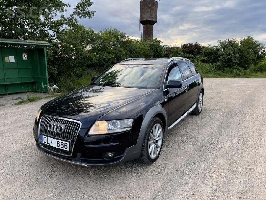 Black Audi Allroad 2007 in Rezekne, with an engine capacity of 3.00 L and mileage of 441 thousand km for 4200 €, photo 4 on AUTOMOTO.COM.LV