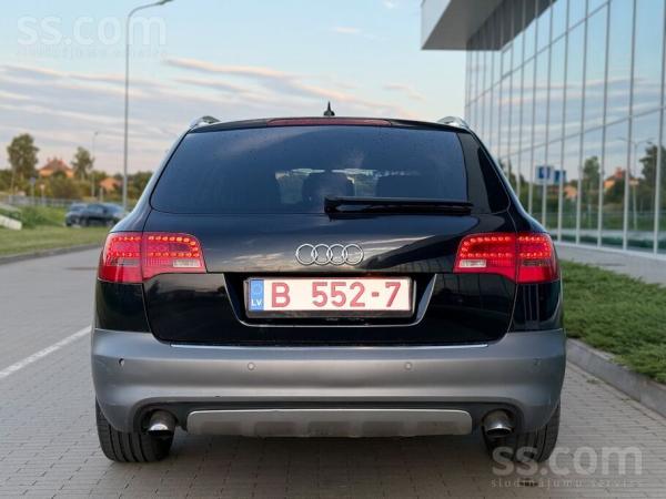 Melns Audi Allroad 2007 Rēzekne, ar dzinēja tilpumu 3.00 L un nobraukumu 442 tūkst. km par 4490 €, foto 6 vietnē AUTOMOTO.COM.LV