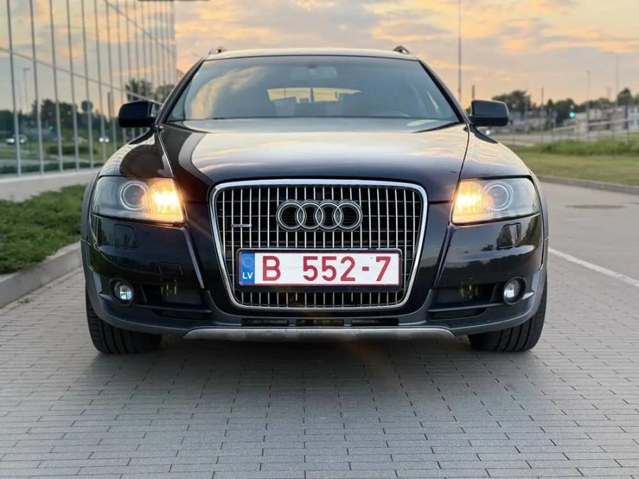 Melns Audi Allroad 2007 Rēzekne, ar dzinēja tilpumu 3.00 L un nobraukumu 442 tūkst. km par 4490 €, foto 1 vietnē AUTOMOTO.COM.LV