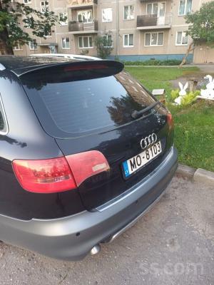 Melns Audi Allroad 2007 Rīga, ar dzinēja tilpumu 3.00 L un nobraukumu 274 tūkst. km par 1900 €, foto 6 vietnē AUTOMOTO.COM.LV