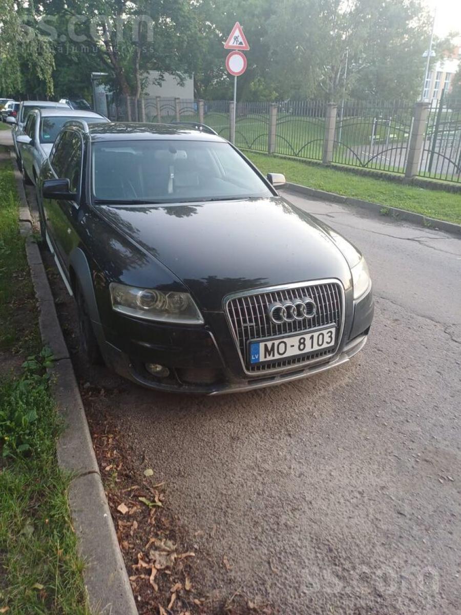Melns Audi Allroad 2007 Rīga, ar dzinēja tilpumu 3.00 L un nobraukumu 274 tūkst. km par 1900 €, foto 9 vietnē AUTOMOTO.COM.LV