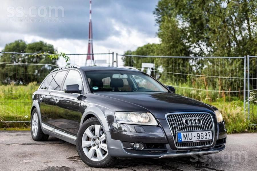 Black Audi Allroad 2007 in Riga, with an engine capacity of 3.00 L and mileage of 409 thousand km for 5290 €, photo 3 on AUTOMOTO.COM.LV