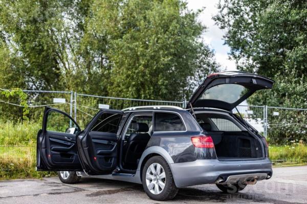 Black Audi Allroad 2007 in Riga, with an engine capacity of 3.00 L and mileage of 409 thousand km for 5290 €, photo 9 on AUTOMOTO.COM.LV