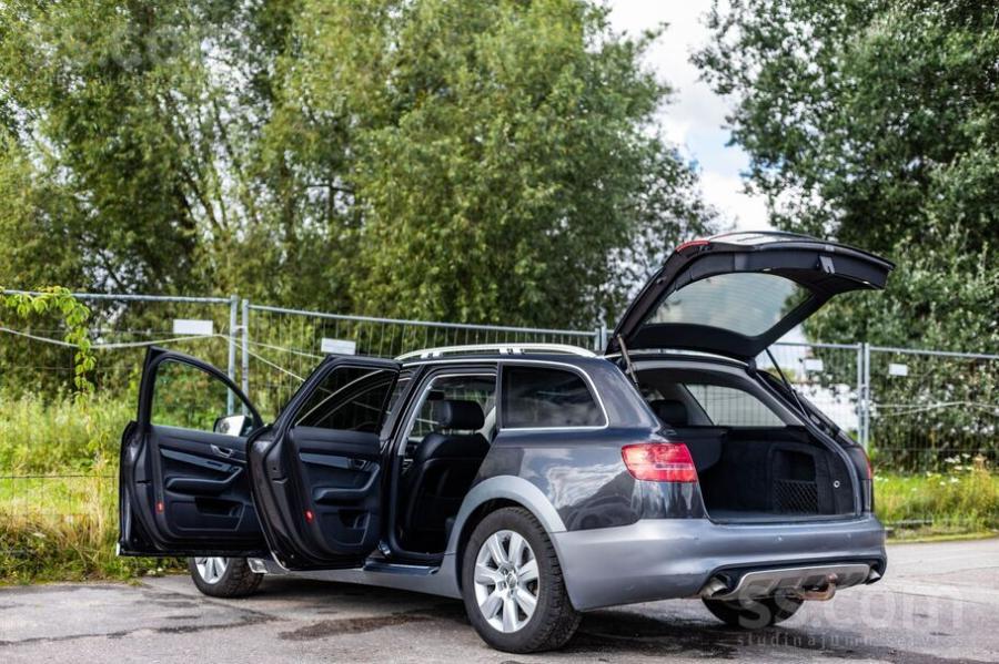 Black Audi Allroad 2007 in Riga, with an engine capacity of 3.00 L and mileage of 409 thousand km for 5290 €, photo 10 on AUTOMOTO.COM.LV