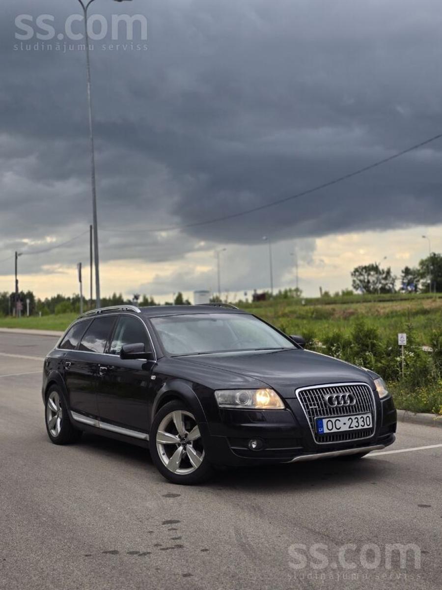 Melns Audi Allroad 2008 Daugavpils, ar dzinēja tilpumu 3.00 L un nobraukumu 272 tūkst. km par 4500 €, foto 3 vietnē AUTOMOTO.COM.LV