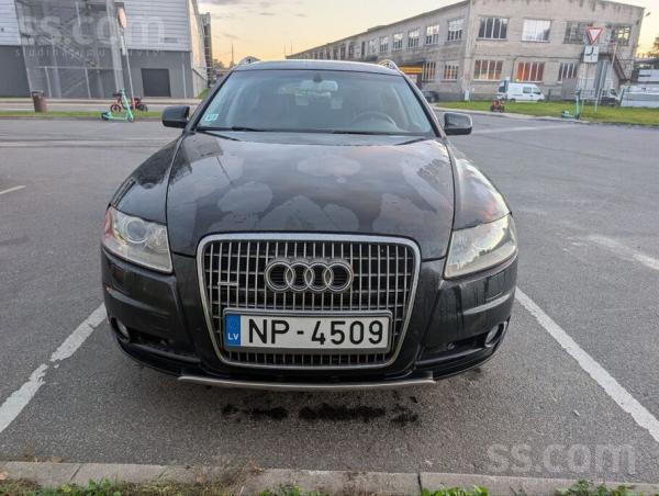 Black Audi Allroad 2008 in Riga, with an engine capacity of 3.00 L and mileage of 412 thousand km for 3650 €, photo 4 on AUTOMOTO.COM.LV