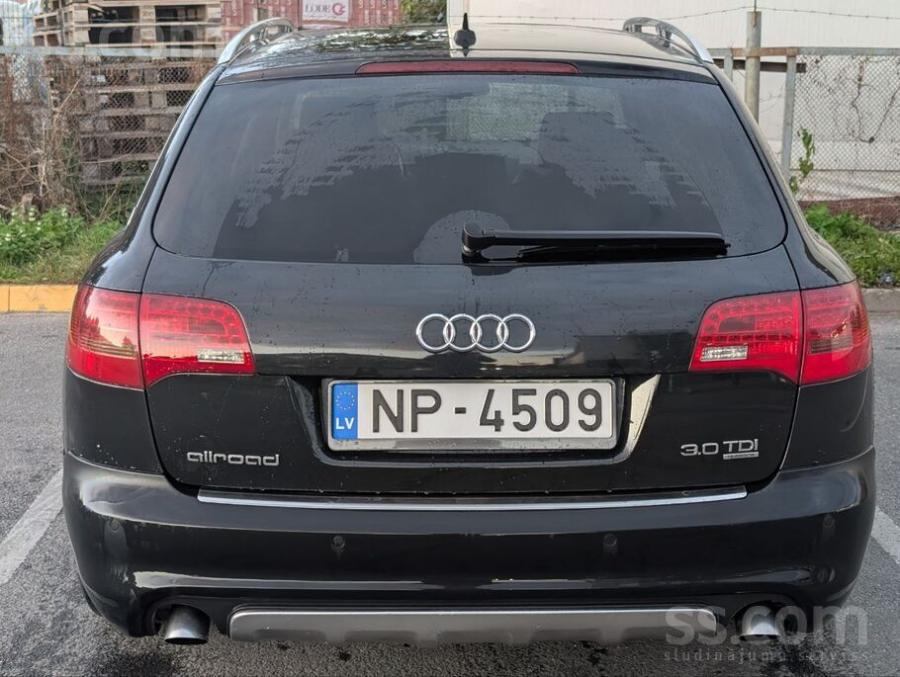 Black Audi Allroad 2008 in Riga, with an engine capacity of 3.00 L and mileage of 412 thousand km for 3650 €, photo 1 on AUTOMOTO.COM.LV
