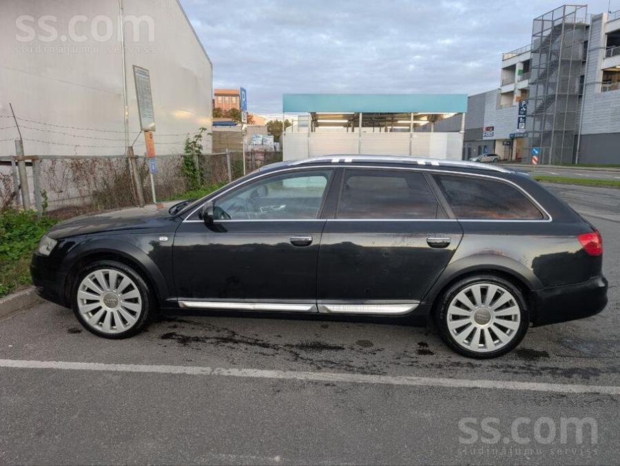 Black Audi Allroad 2008 in Riga, with an engine capacity of 3.00 L and mileage of 412 thousand km for 3650 €, photo 3 on AUTOMOTO.COM.LV