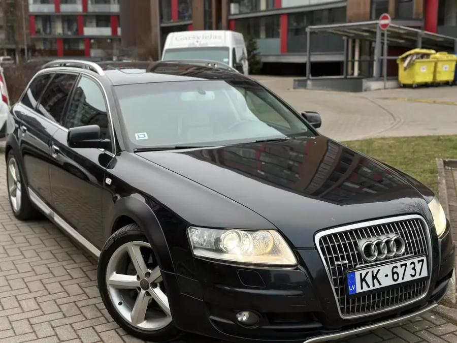 Melns Audi Allroad 2008 Rīga, ar dzinēja tilpumu 3.00 L un nobraukumu 358 tūkst. km par 3790 €, foto 1 vietnē AUTOMOTO.COM.LV