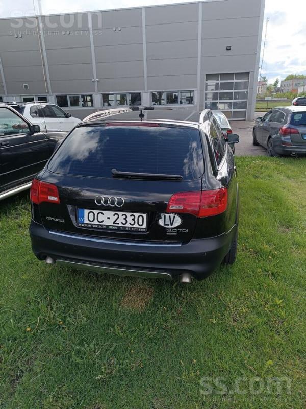 Audi Allroad 2008 Daugavpils vietnē Melns Audi Allroad 2008 Daugavpils, ar dzinēja tilpumu 3.00 L un nobraukumu 271 tūkst. km par 4600 €, foto 6 vietnē AUTOMOTO.COM.LV
