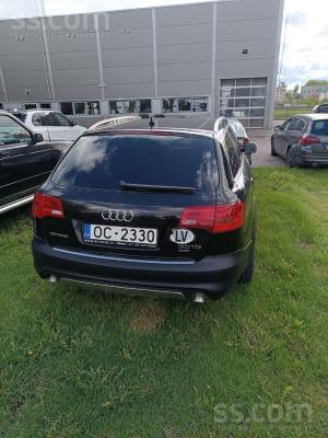 Black Audi Allroad 2008 in Daugavpils, with an engine capacity of 3.00 L and mileage of 271 thousand km for 4600 €, photo 6 on AUTOMOTO.COM.LV