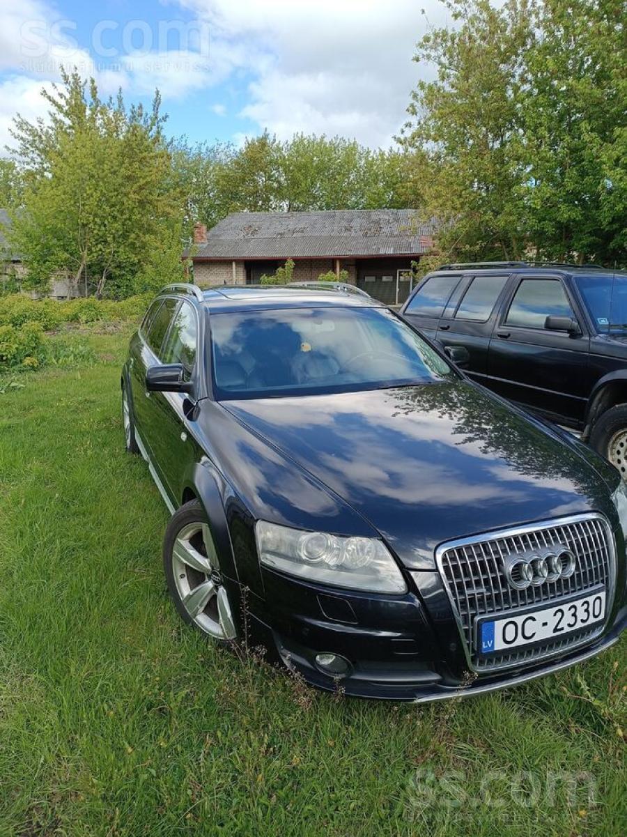 Black Audi Allroad 2008 in Daugavpils, with an engine capacity of 3.00 L and mileage of 271 thousand km for 4600 €, photo 7 on AUTOMOTO.COM.LV