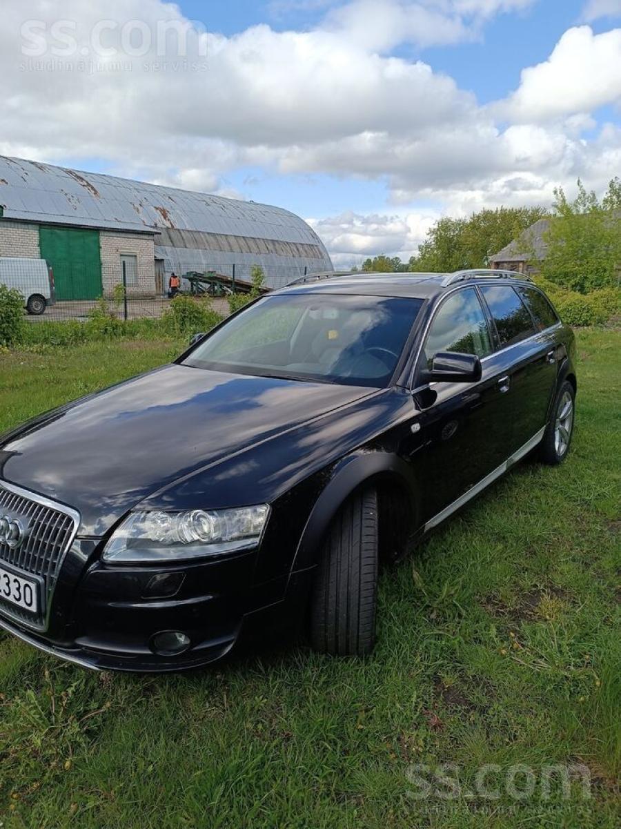 Black Audi Allroad 2008 in Daugavpils, with an engine capacity of 3.00 L and mileage of 271 thousand km for 4600 €, photo 8 on AUTOMOTO.COM.LV