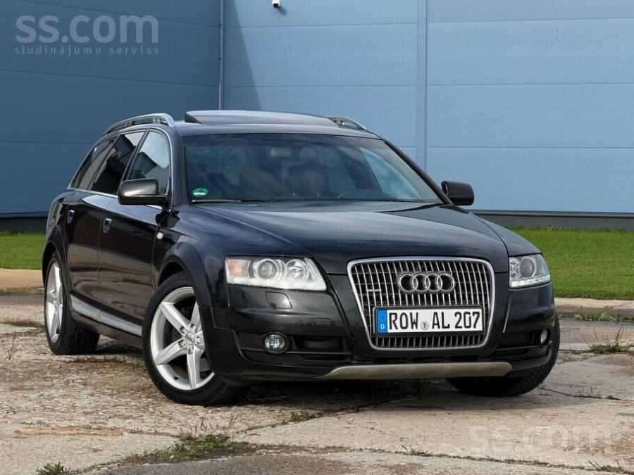 Black Audi Allroad 2008 in Riga, with an engine capacity of 3.00 L and mileage of 0 thousand km for 6450 €, photo 1 on AUTOMOTO.COM.LV