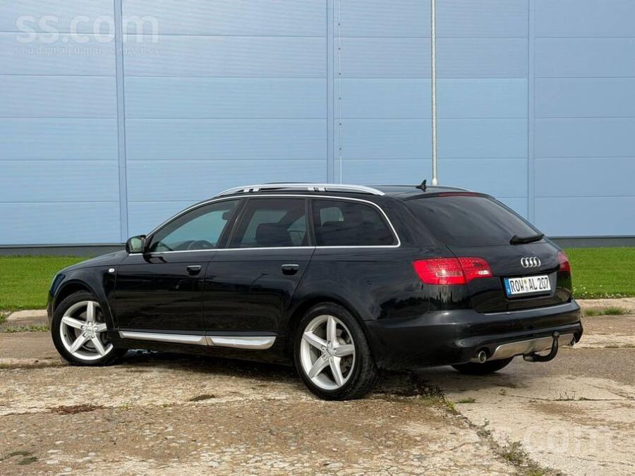 Black Audi Allroad 2008 in Riga, with an engine capacity of 3.00 L and mileage of 0 thousand km for 6450 €, photo 3 on AUTOMOTO.COM.LV