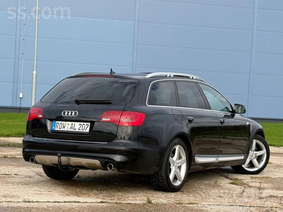 Black Audi Allroad 2008 in Riga, with an engine capacity of 3.00 L and mileage of 0 thousand km for 6450 €, photo 5 on AUTOMOTO.COM.LV