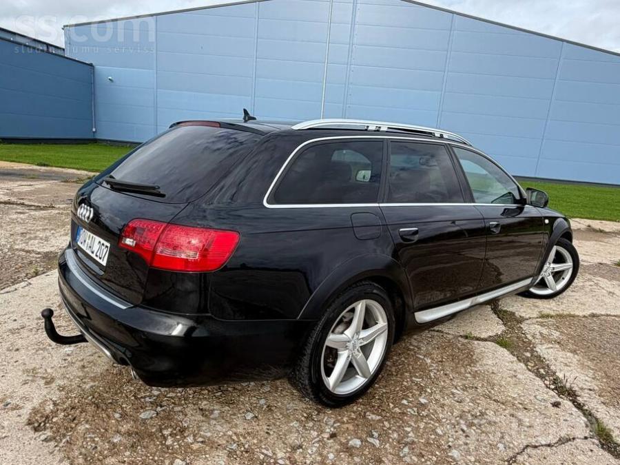 Black Audi Allroad 2008 in Riga, with an engine capacity of 3.00 L and mileage of 0 thousand km for 6450 €, photo 11 on AUTOMOTO.COM.LV