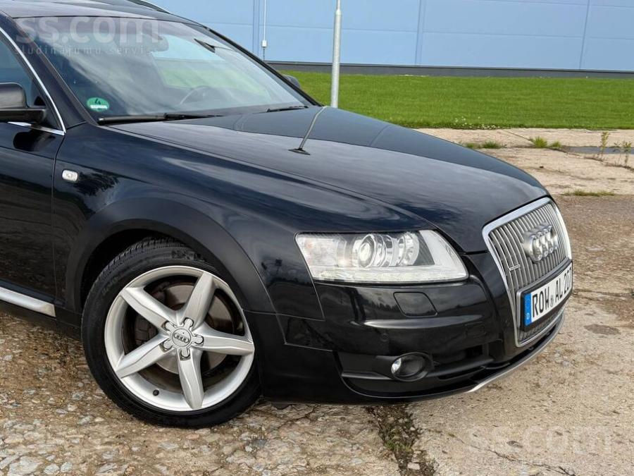 Black Audi Allroad 2008 in Riga, with an engine capacity of 3.00 L and mileage of 0 thousand km for 6450 €, photo 12 on AUTOMOTO.COM.LV