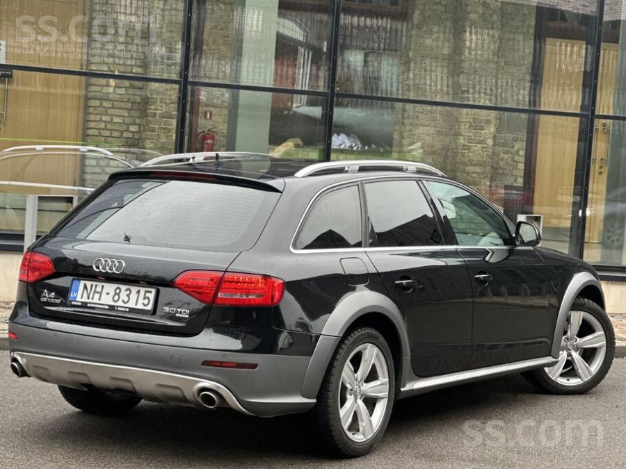 Black Audi Allroad 2009 in Riga, with an engine capacity of 3.00 L and mileage of 266 thousand km for 7950 €, photo 4 on AUTOMOTO.COM.LV