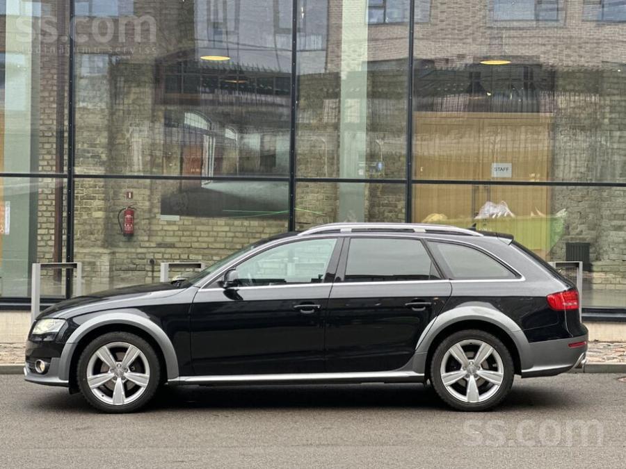 Black Audi Allroad 2009 in Riga, with an engine capacity of 3.00 L and mileage of 266 thousand km for 7950 €, photo 6 on AUTOMOTO.COM.LV