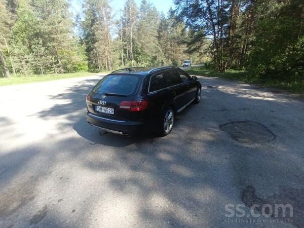 Black Audi Allroad 2009 in Daugavpils, with an engine capacity of 3.00 L and mileage of 0 thousand km for 4700 €, photo 3 on AUTOMOTO.COM.LV