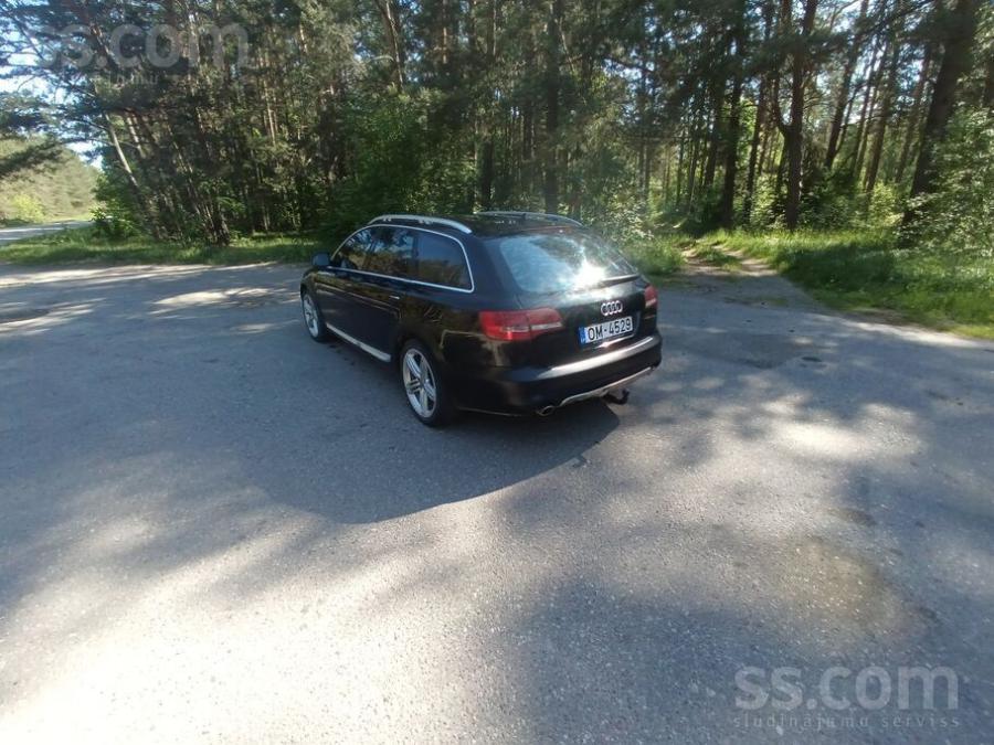 Черный Ауди Олроуд 2009 в Даугавпилс, объемом двигателя 3.00 л и пробегом 0 тыс. км за 4700 €, фото 5 на AUTOMOTO.COM.LV
