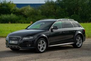 Black Audi Allroad 2009 in Liepaja, with an engine capacity of 2.00 L and mileage of 303 thousand km for 6800 €, photo  on AUTOMOTO.COM.LV