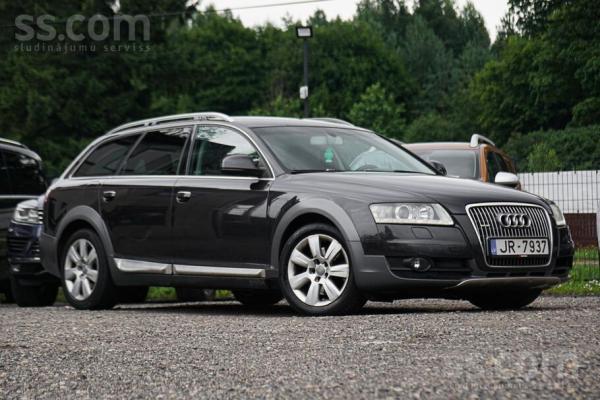 Black Audi Allroad 2009 in Riga, with an engine capacity of 2.70 L and mileage of 440 thousand km for 2990 €, photo 2 on AUTOMOTO.COM.LV
