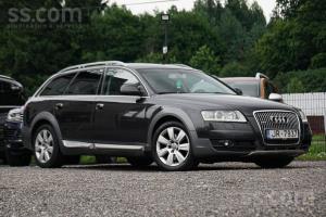 Black Audi Allroad 2009 in Riga, with an engine capacity of 2.70 L and mileage of 440 thousand km for 2990 €, photo 3 on AUTOMOTO.COM.LV