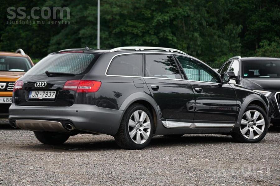 Black Audi Allroad 2009 in Riga, with an engine capacity of 2.70 L and mileage of 440 thousand km for 2990 €, photo 5 on AUTOMOTO.COM.LV