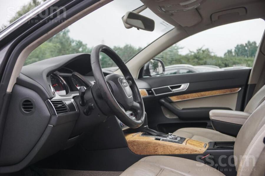 Black Audi Allroad 2009 in Riga, with an engine capacity of 2.70 L and mileage of 440 thousand km for 2990 €, photo 14 on AUTOMOTO.COM.LV