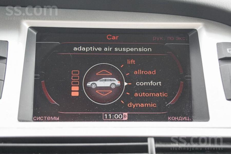 Black Audi Allroad 2009 in Riga, with an engine capacity of 2.70 L and mileage of 440 thousand km for 2990 €, photo 15 on AUTOMOTO.COM.LV