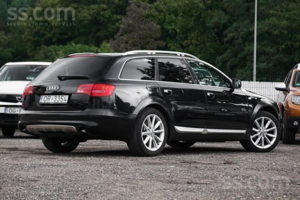 Black Audi Allroad 2009 in Riga, with an engine capacity of 3.00 L and mileage of 278 thousand km for 5990 €, photo 4 on AUTOMOTO.COM.LV