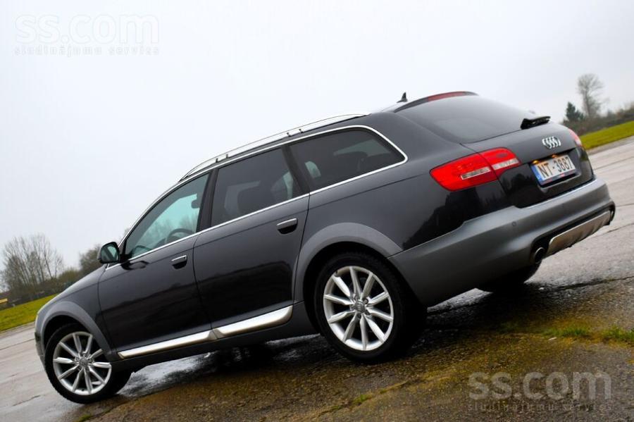 Black Audi Allroad 2010 in Riga, with an engine capacity of 3.00 L and mileage of 312 thousand km for 6690 €, photo 5 on AUTOMOTO.COM.LV