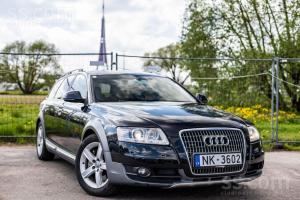 Black Audi Allroad 2010 in Riga, with an engine capacity of 3.00 L and mileage of 435 thousand km for 6290 €, photo 3 on AUTOMOTO.COM.LV