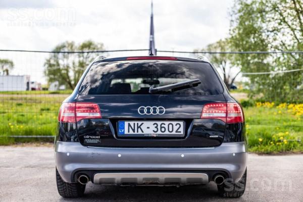 Black Audi Allroad 2010 in Riga, with an engine capacity of 3.00 L and mileage of 435 thousand km for 6290 €, photo 8 on AUTOMOTO.COM.LV