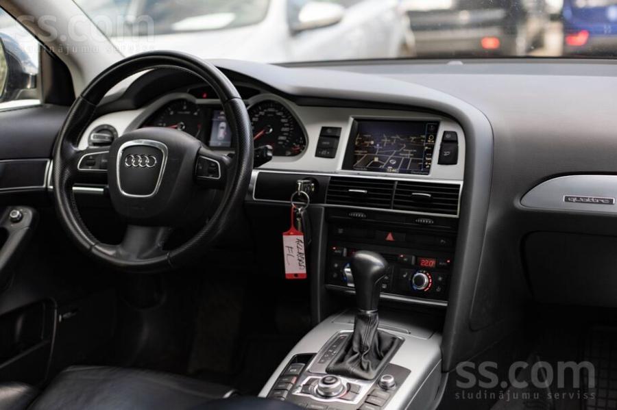 Black Audi Allroad 2010 in Riga, with an engine capacity of 3.00 L and mileage of 435 thousand km for 6290 €, photo 33 on AUTOMOTO.COM.LV