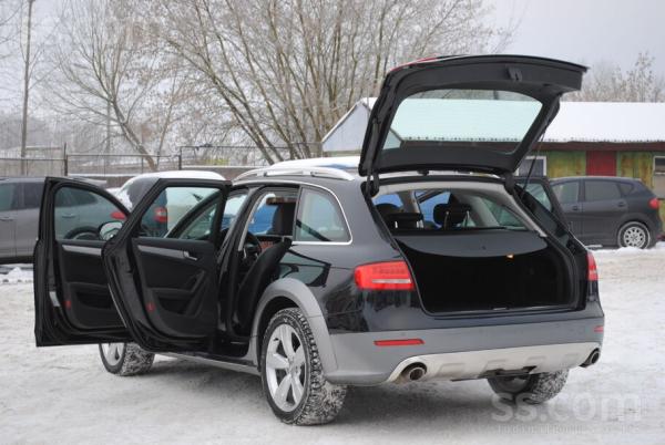 Black Audi Allroad 2011 in Riga, with an engine capacity of 3.00 L and mileage of 237 thousand km for 9890 €, photo 9 on AUTOMOTO.COM.LV