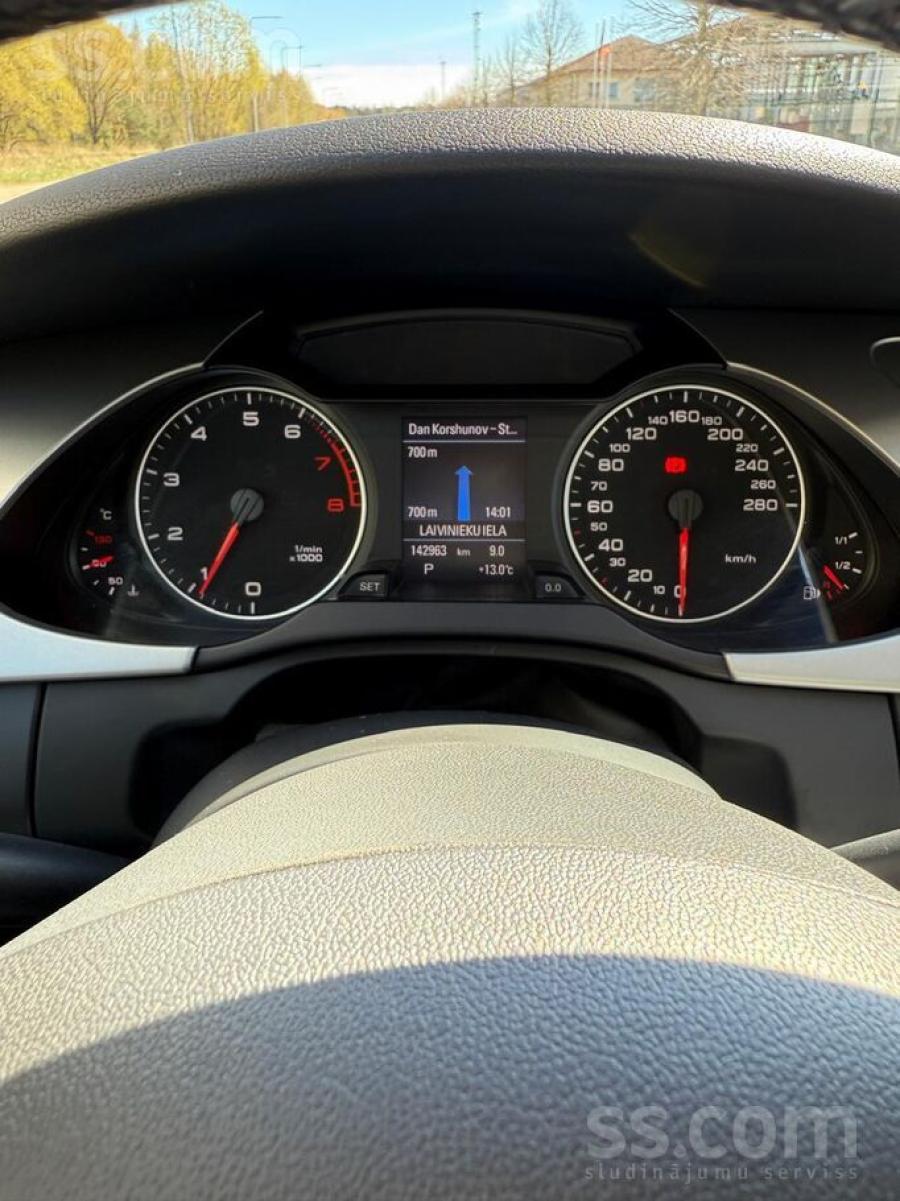 Black Audi Allroad 2011 in Riga, with an engine capacity of 2.00 L and mileage of 143 thousand km for 7500 €, photo 18 on AUTOMOTO.COM.LV