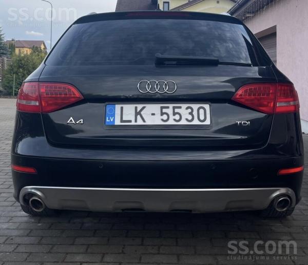 Black Audi Allroad 2011 in Riga, with an engine capacity of 3.00 L and mileage of 0 thousand km for 6350 €, photo 2 on AUTOMOTO.COM.LV