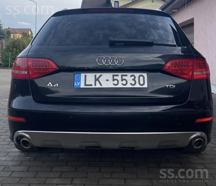 Black Audi Allroad 2011 in Riga, with an engine capacity of 3.00 L and mileage of 0 thousand km for 6350 €, photo 3 on AUTOMOTO.COM.LV