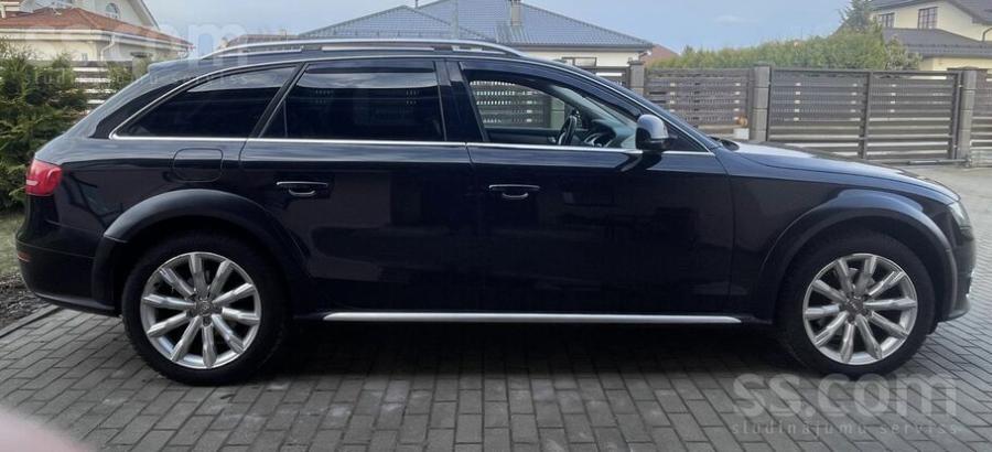 Black Audi Allroad 2011 in Riga, with an engine capacity of 3.00 L and mileage of 0 thousand km for 6350 €, photo 5 on AUTOMOTO.COM.LV