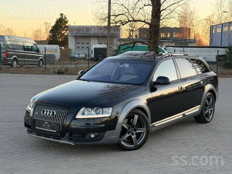 Black Audi Allroad 2011 in Riga, with an engine capacity of 3.00 L and mileage of 0 thousand km for 6350 €, photo 1 on AUTOMOTO.COM.LV