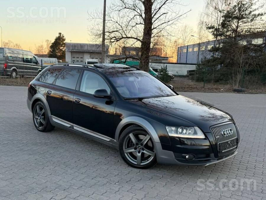 Black Audi Allroad 2011 in Riga, with an engine capacity of 3.00 L and mileage of 0 thousand km for 6350 €, photo 4 on AUTOMOTO.COM.LV