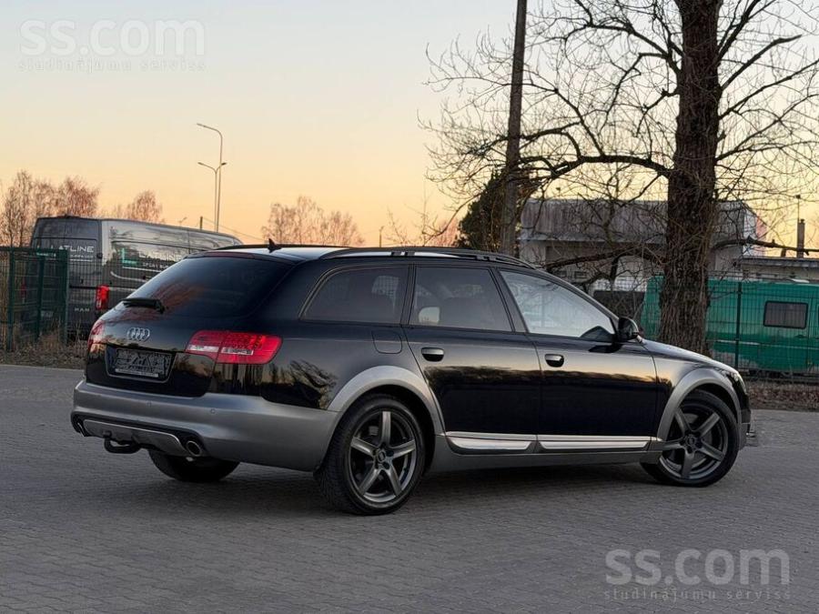 Black Audi Allroad 2011 in Riga, with an engine capacity of 3.00 L and mileage of 0 thousand km for 6350 €, photo 8 on AUTOMOTO.COM.LV