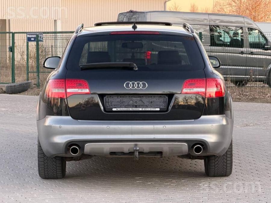 Black Audi Allroad 2011 in Riga, with an engine capacity of 3.00 L and mileage of 0 thousand km for 6350 €, photo 10 on AUTOMOTO.COM.LV