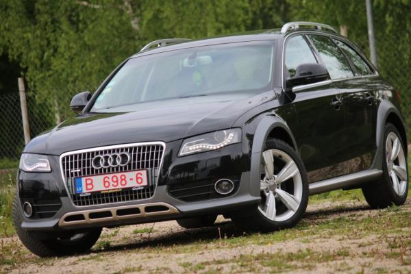 Black Audi Allroad 2011 in Riga, with an engine capacity of 3.00 L and mileage of 242 thousand km for 9990 €, photo 1 on AUTOMOTO.COM.LV