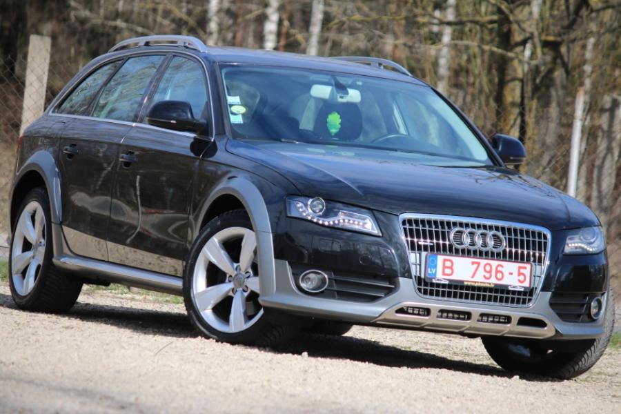 Black Audi Allroad 2011 in Riga, with an engine capacity of 3.00 L and mileage of 242 thousand km for 9990 €, photo 12 on AUTOMOTO.COM.LV