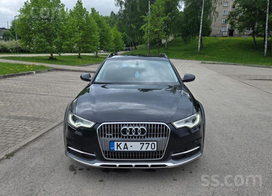 Black Audi Allroad 2012 in Rezekne, with an engine capacity of 3.00 L and mileage of 342 thousand km for 9500 €, photo 1 on AUTOMOTO.COM.LV