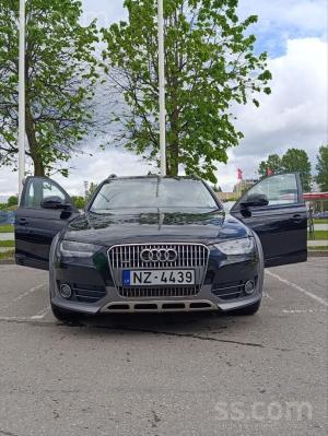 Melns Audi Allroad 2012 Rīga, ar dzinēja tilpumu 2.00 L un nobraukumu 206 tūkst. km par 8600 €, foto  vietnē AUTOMOTO.COM.LV